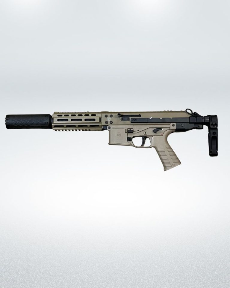 B&T GHM9 SD 2 Coyote Tan Pistol With Print-X TI Suppressor & Telscopic ...